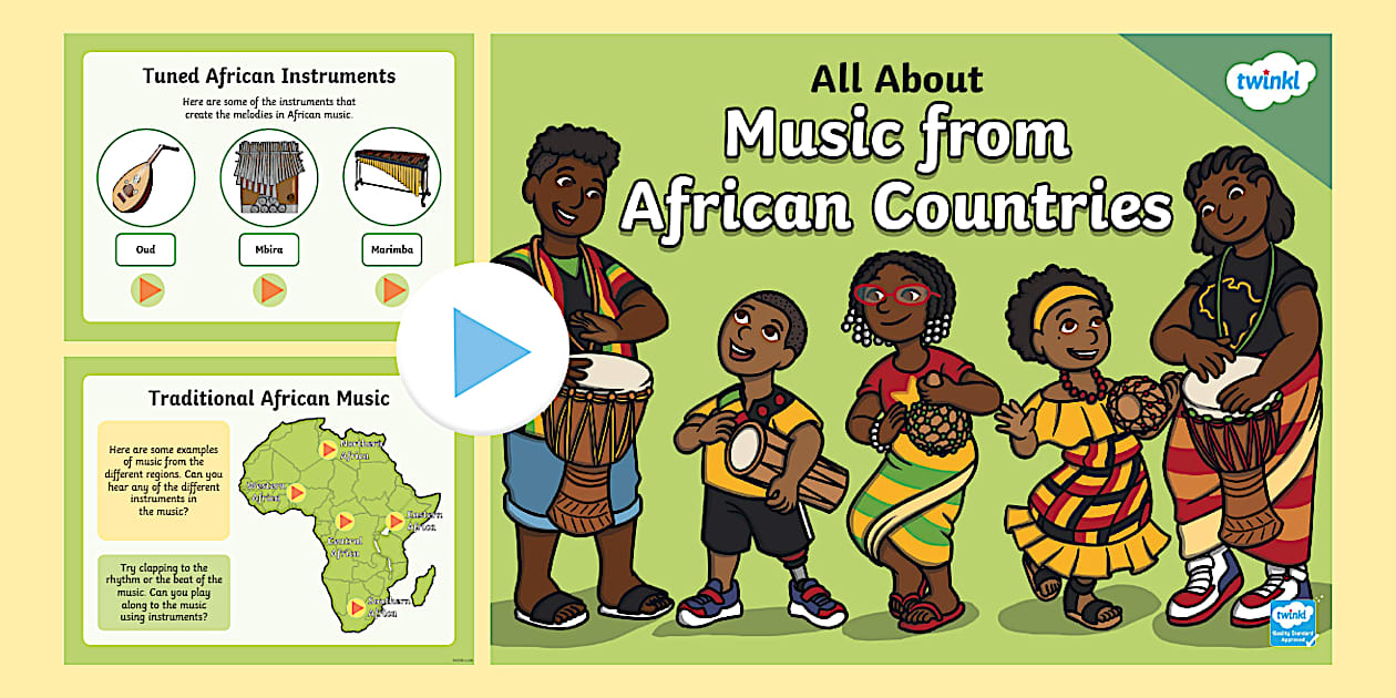 African Music PowerPoint - Primary Resources (teacher made)