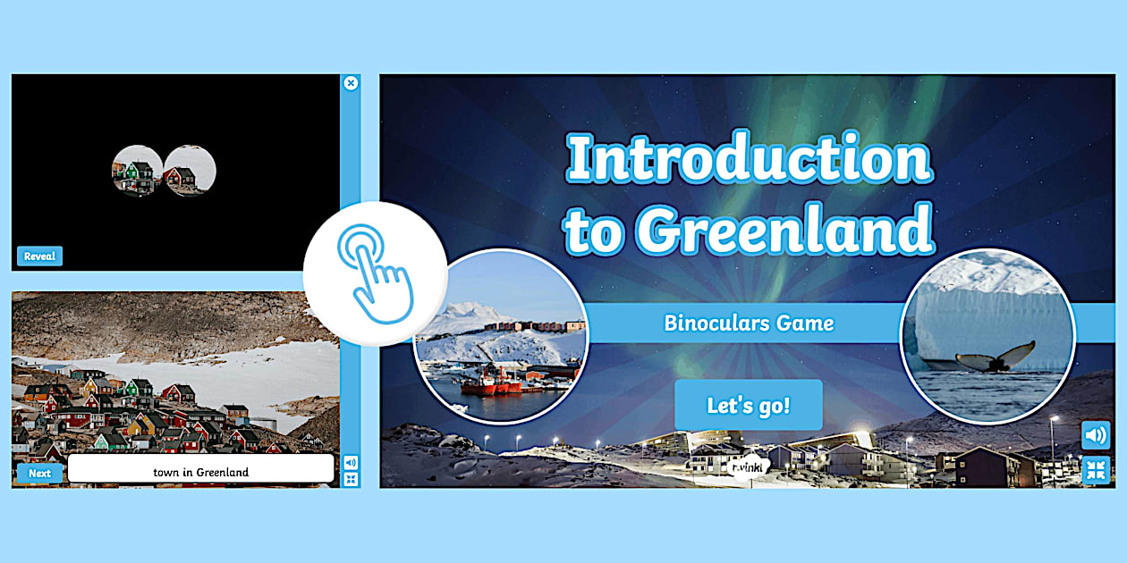 Introduction to Greenland Interactive Binoculars Game