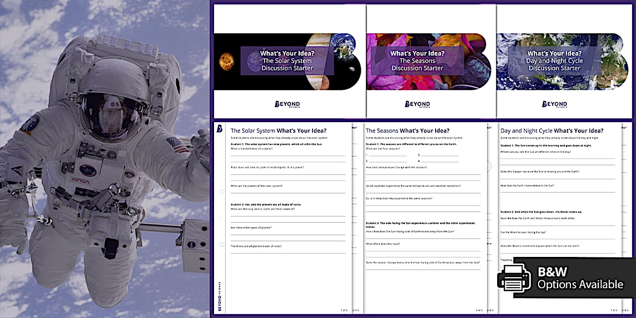KS3 Space What's Your Idea? PowerPoint KS3 Physics Beyond
