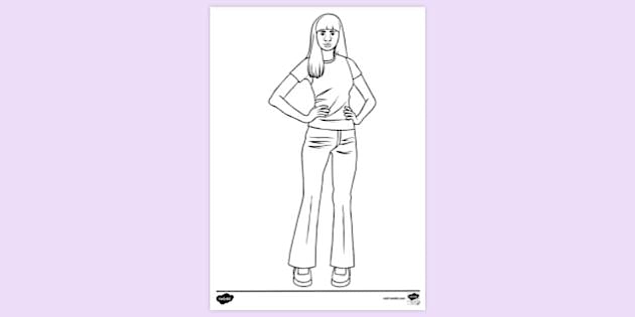 Katy Colouring | Colouring Sheets (teacher made) - Twinkl