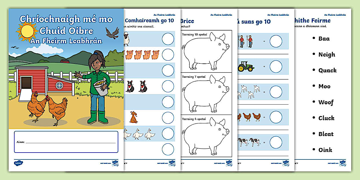 Chríochnaigh mé mo Chuid Oibre - An Fheirm Leabhrán