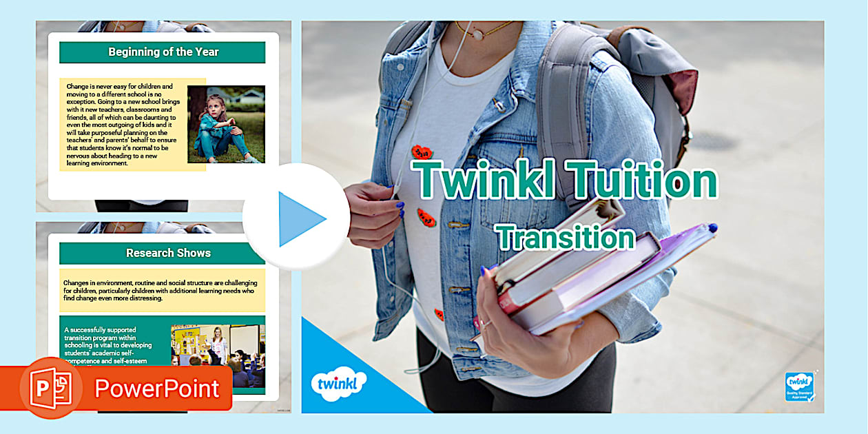 Twinkl Tuition - Transition PowerPoint (teacher made)