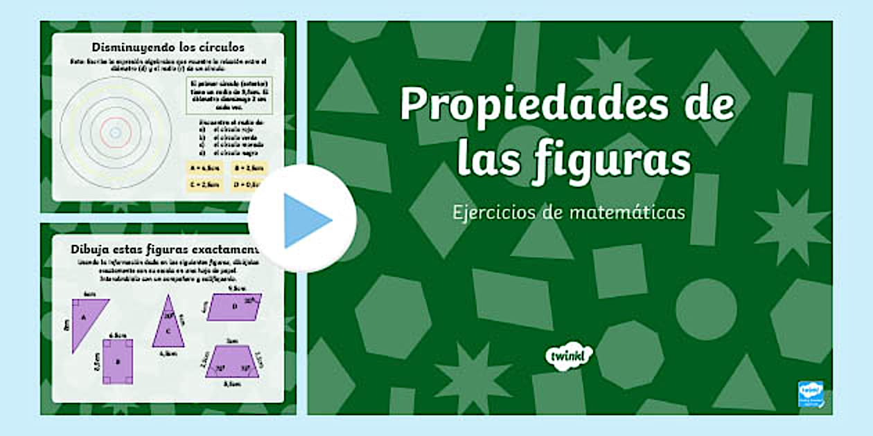Powerpoint: Figuras y cuerpos geométricos (teacher made)
