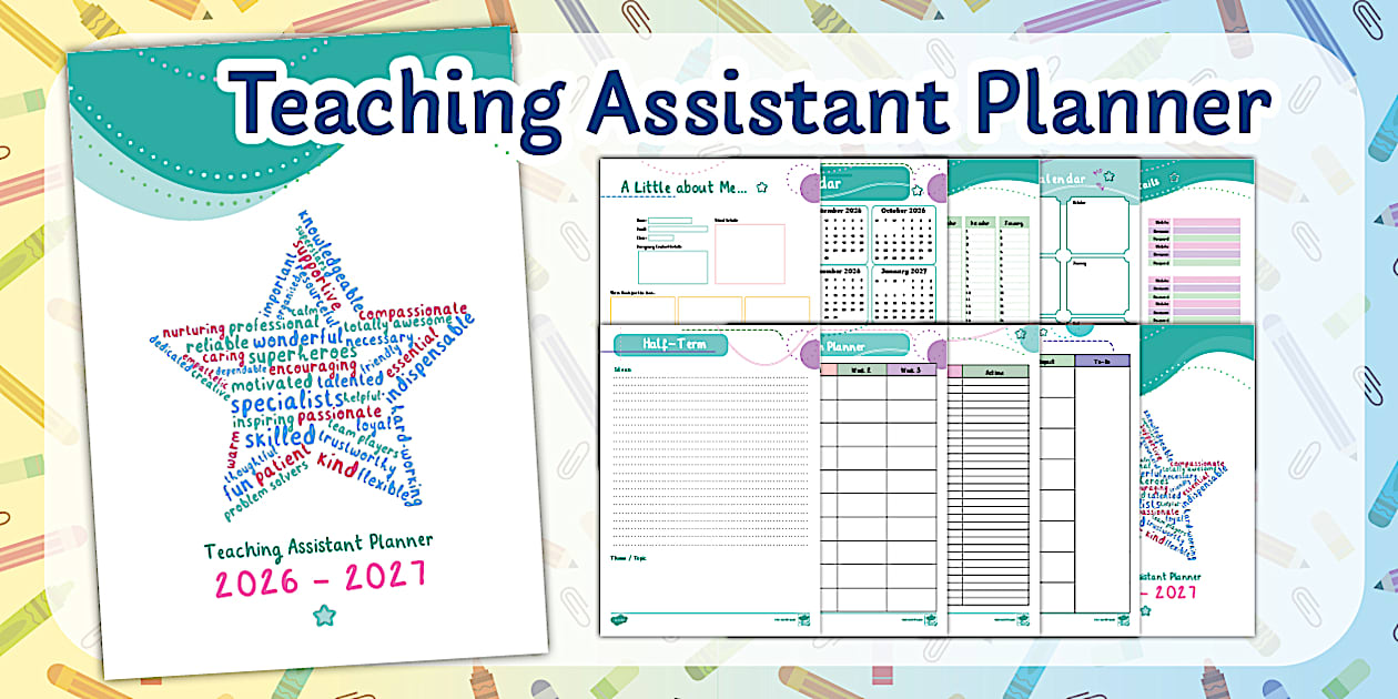 Teaching Assistant Planner - Twinkl