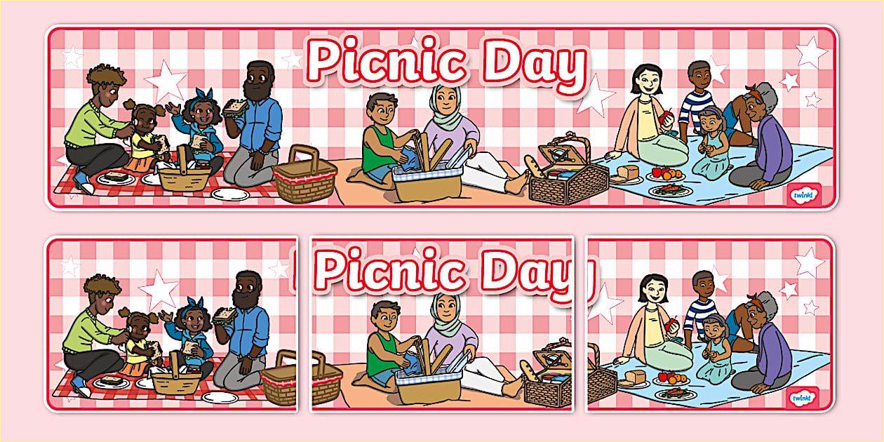 Picnic Day Display Banner (Teacher-Made) - Twinkl