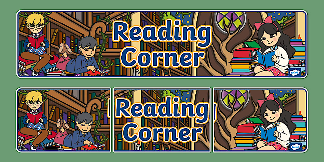 Reading Corner Display Banner - KS1 Reading Resources