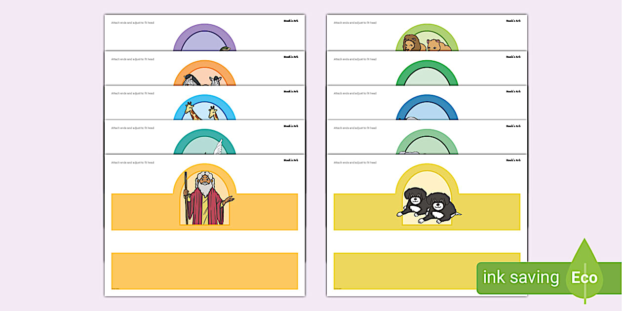 Noah's Ark Role Play Headbands