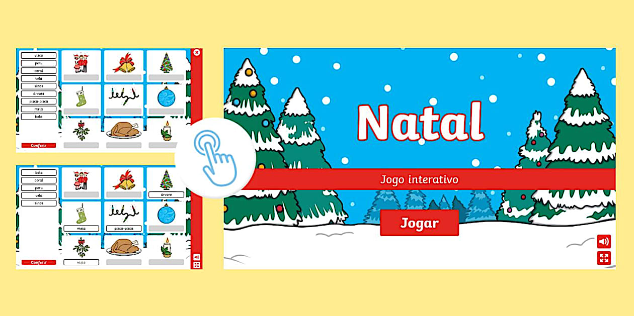 Natal – Jogo Interativo (teacher made) - Twinkl