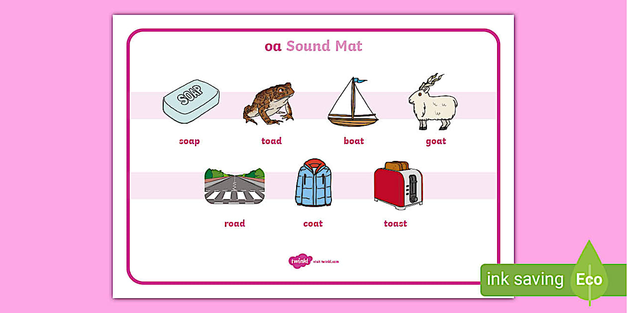 Oa Sound Mat (teacher made) - Twinkl