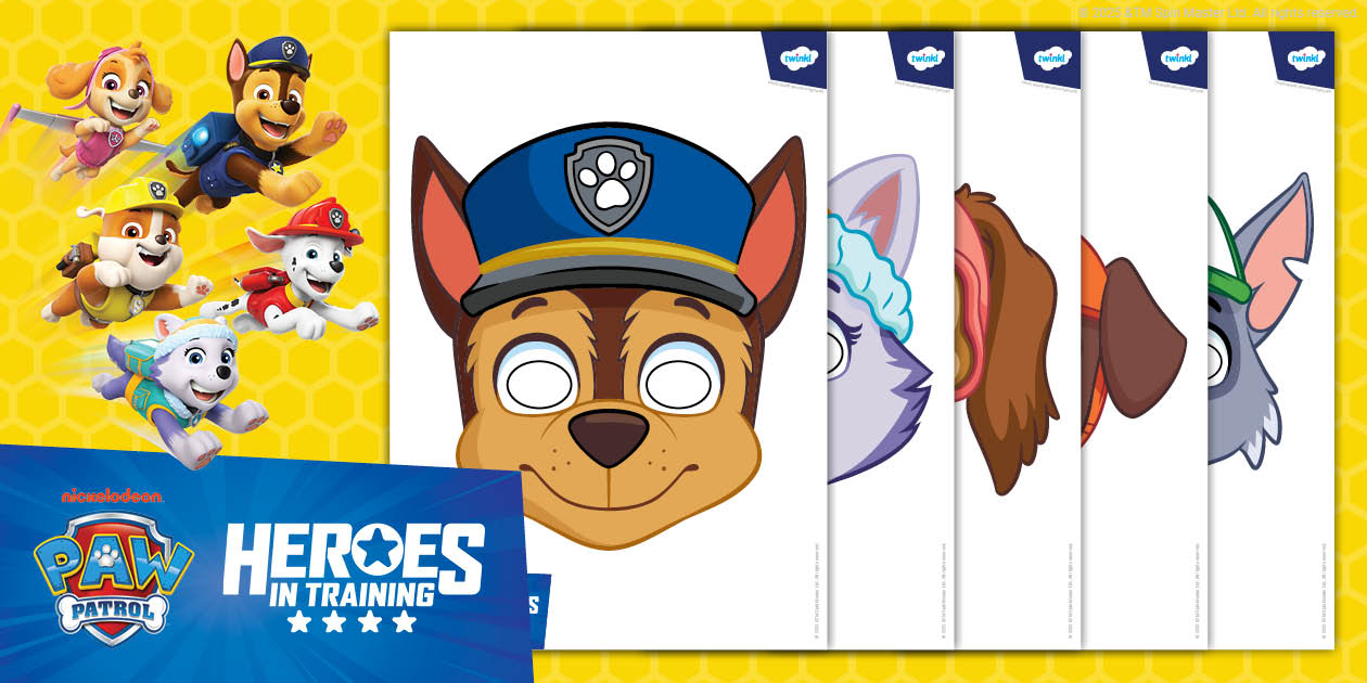 Paw Patrol Helde Maskers