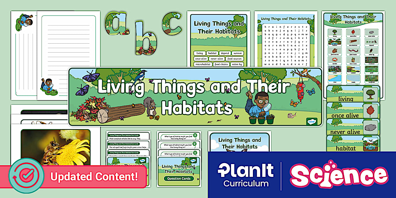 Science: Living Things & Their Habitats: Y2 Additional Resources