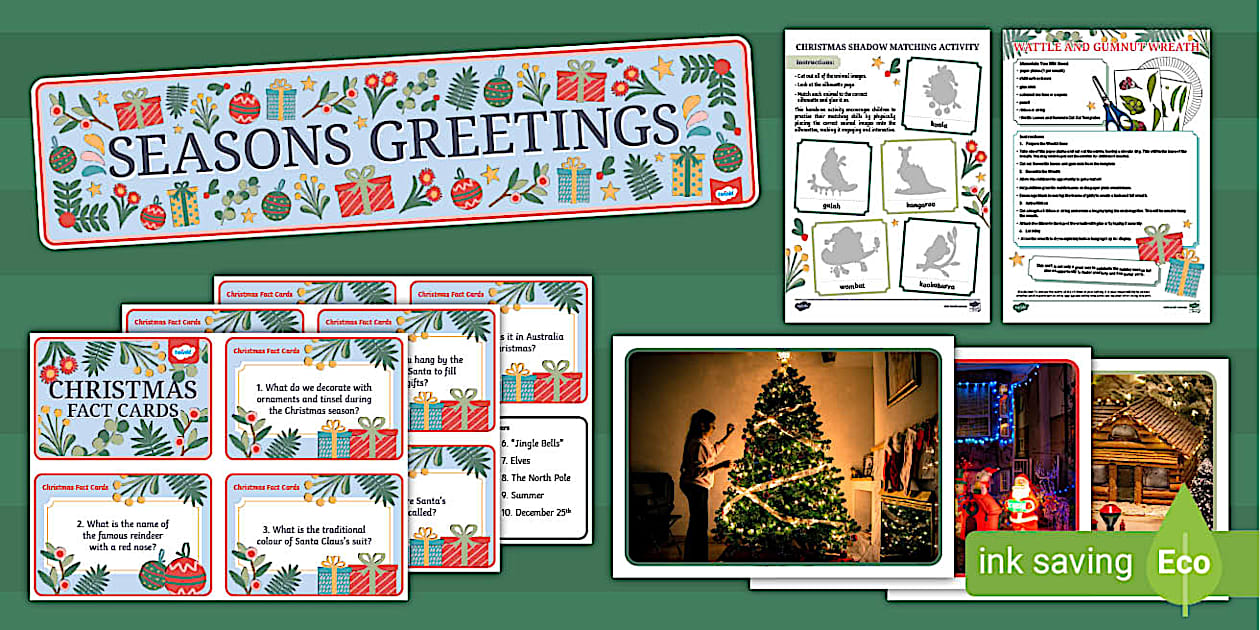 Australian Christmas Resource Pack (teacher made) - Twinkl
