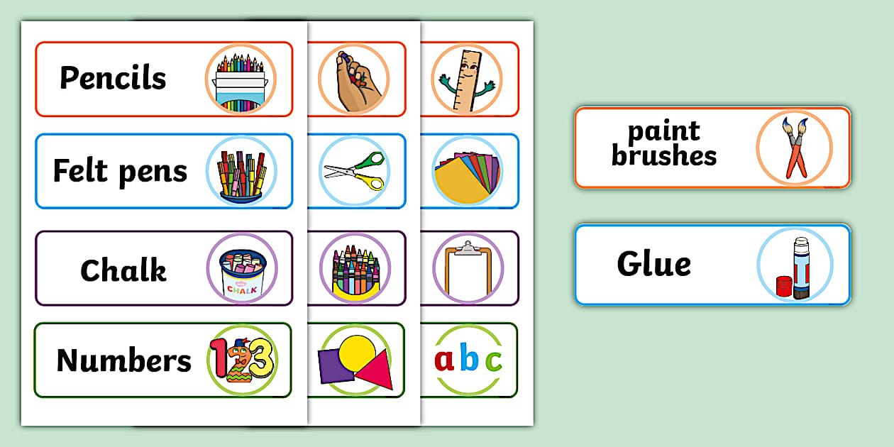 Outdoor Labels (teacher made) - Twinkl