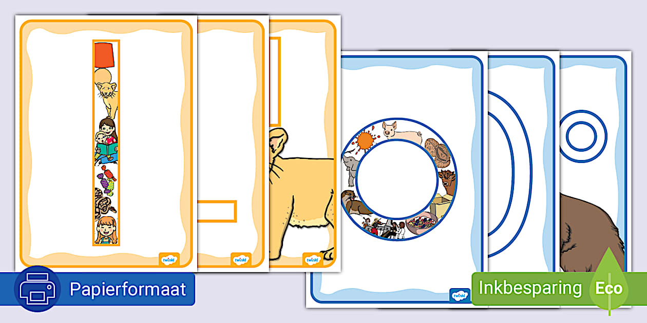 Graad 1 Klanke Plakkate o, l - Twinkl