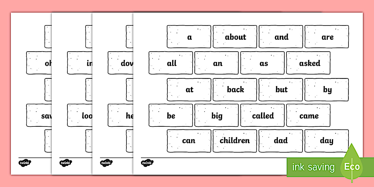 Printable Word Wall | Primary Resources (teacher made)
