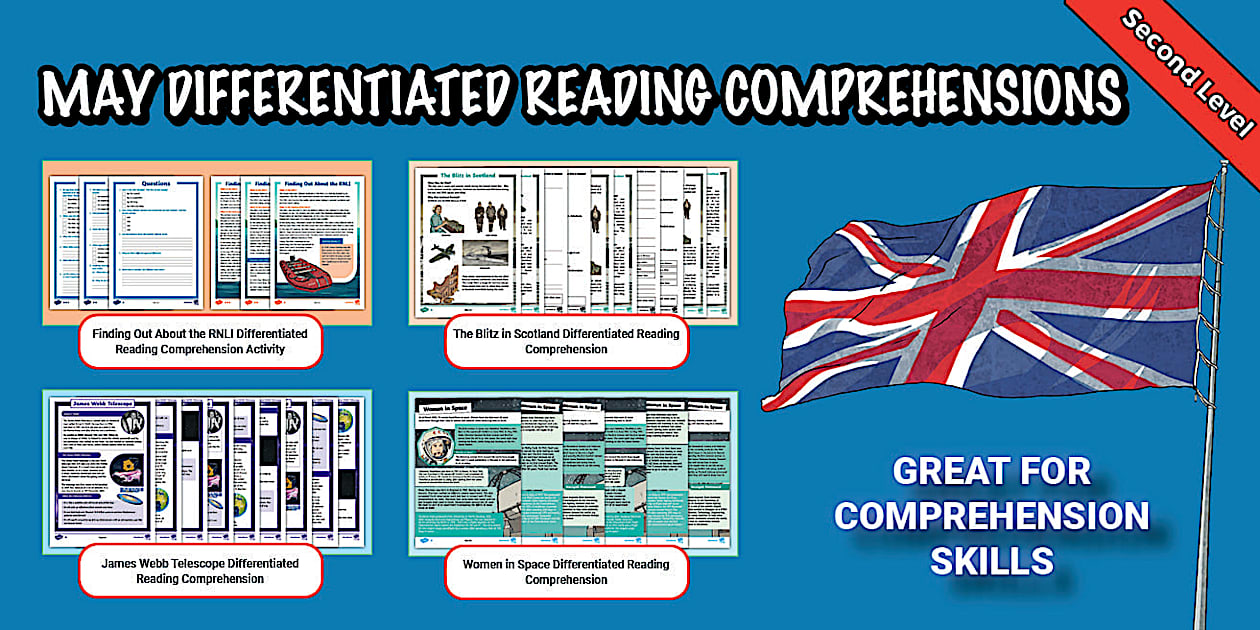 May CfE Second Level Reading Comprehensions Pack