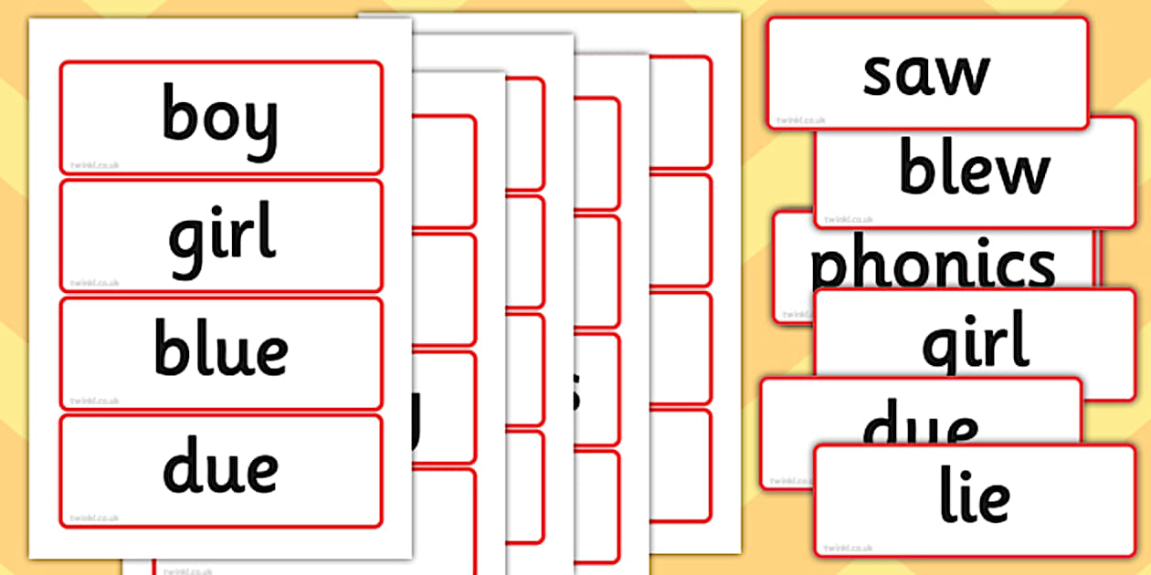 Cursive Phase 5 Flashcards New Graphemes - Twinkl