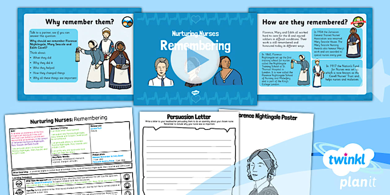 History: Mary Seacole - Florence Nightingale - Edith Cavell