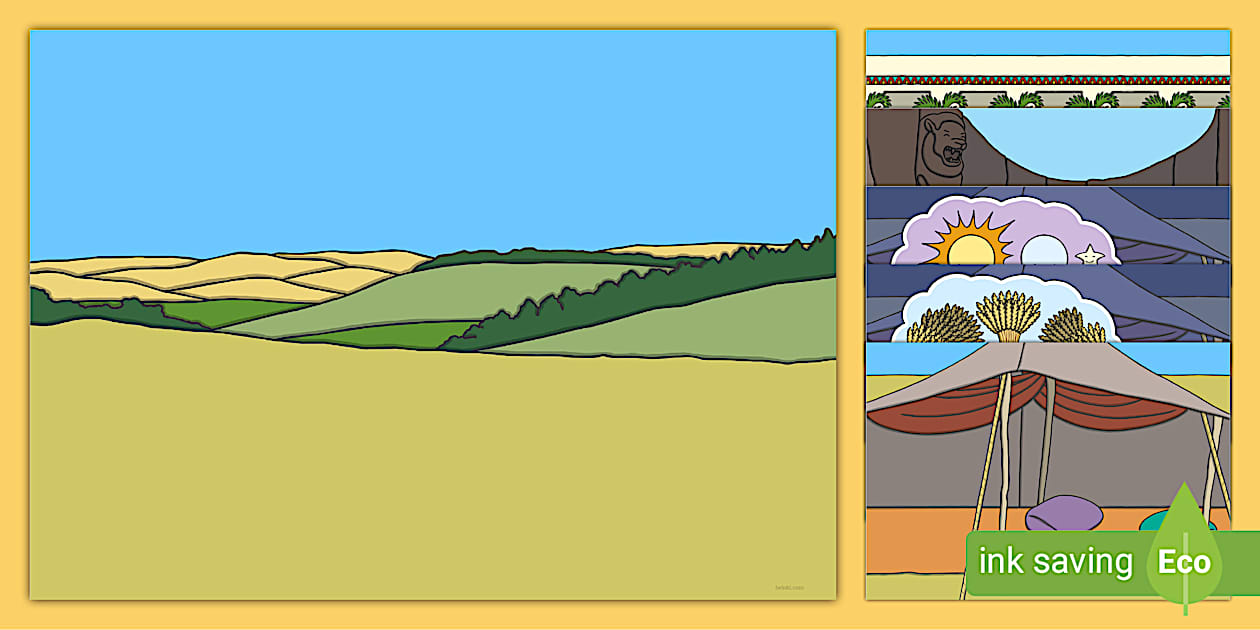 KS1 Joseph Backgrounds (teacher made) - Twinkl