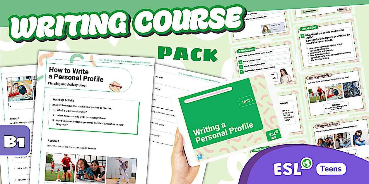 ESL Writing Course for Intermediate