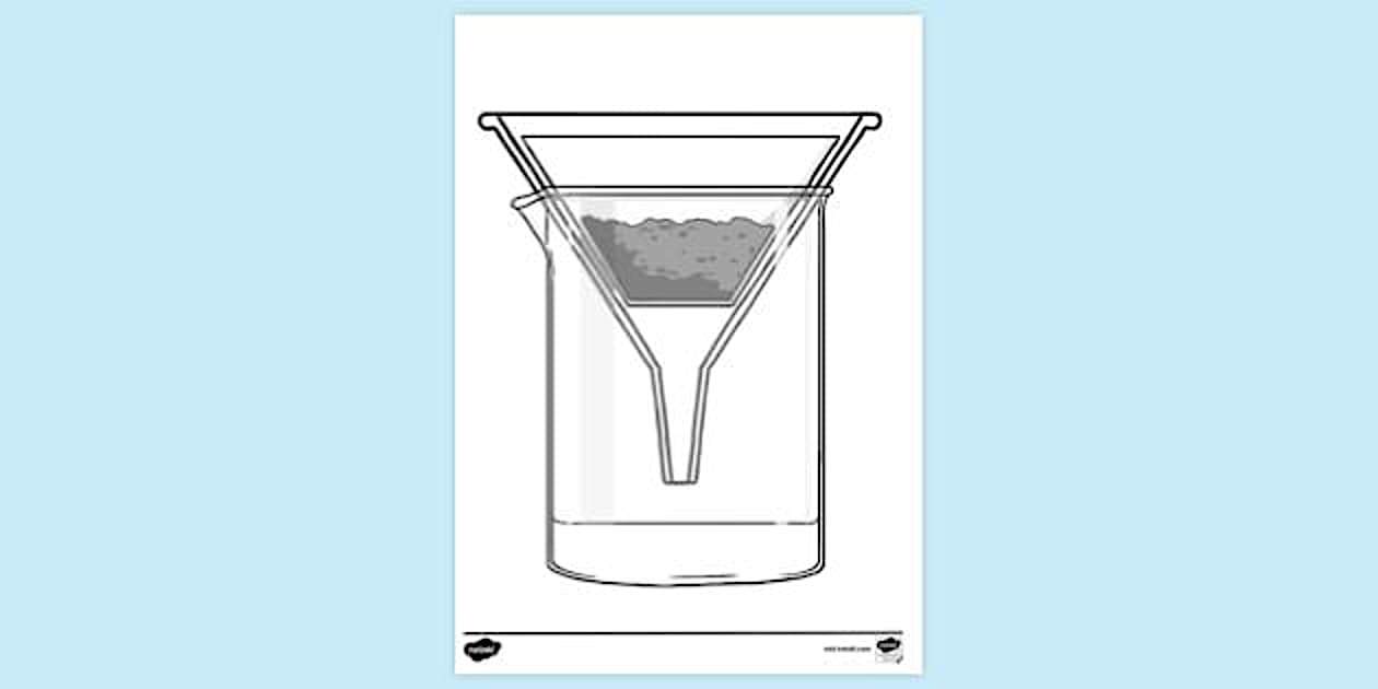 Filtration Colouring Sheet | Colouring Sheet (teacher made)
