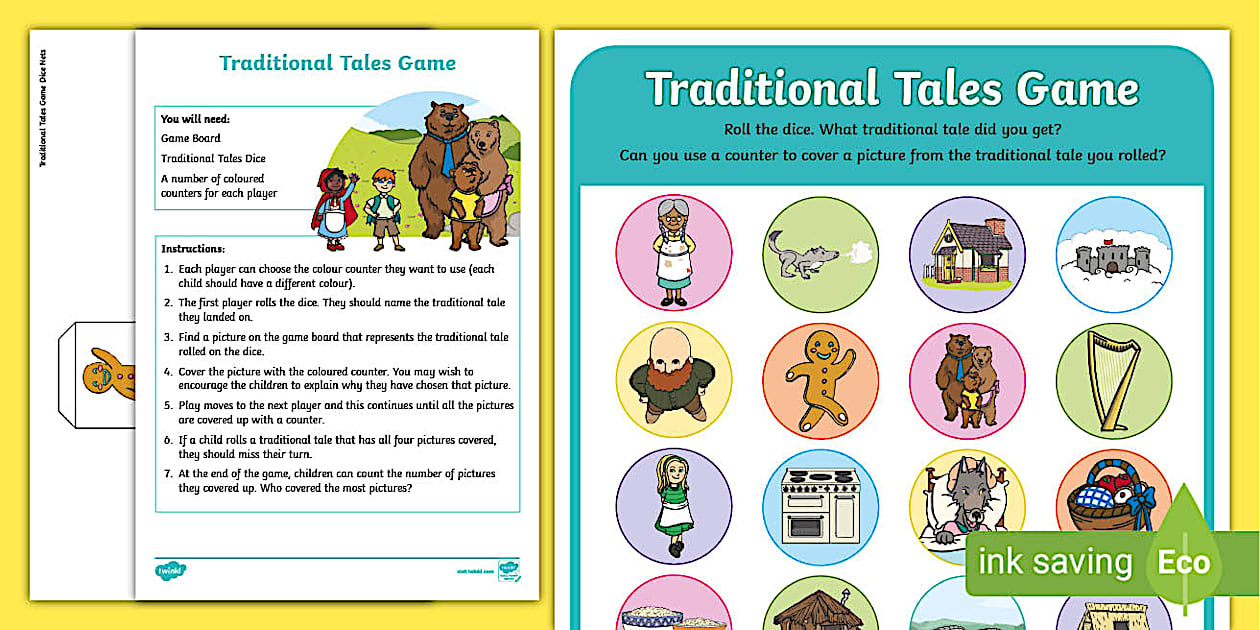 Traditional Tales I Spy Story Time Game (Teacher-Made)