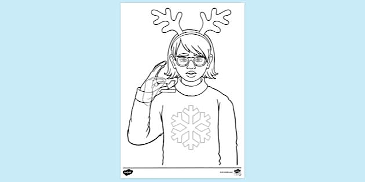 BSL Quick Colouring Sheet | Colouring Sheets