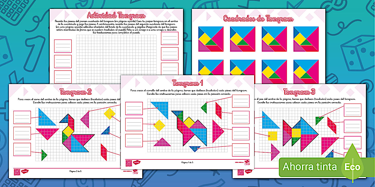 Fichas de actividad: TangramsFichas de actividad: Tangrams