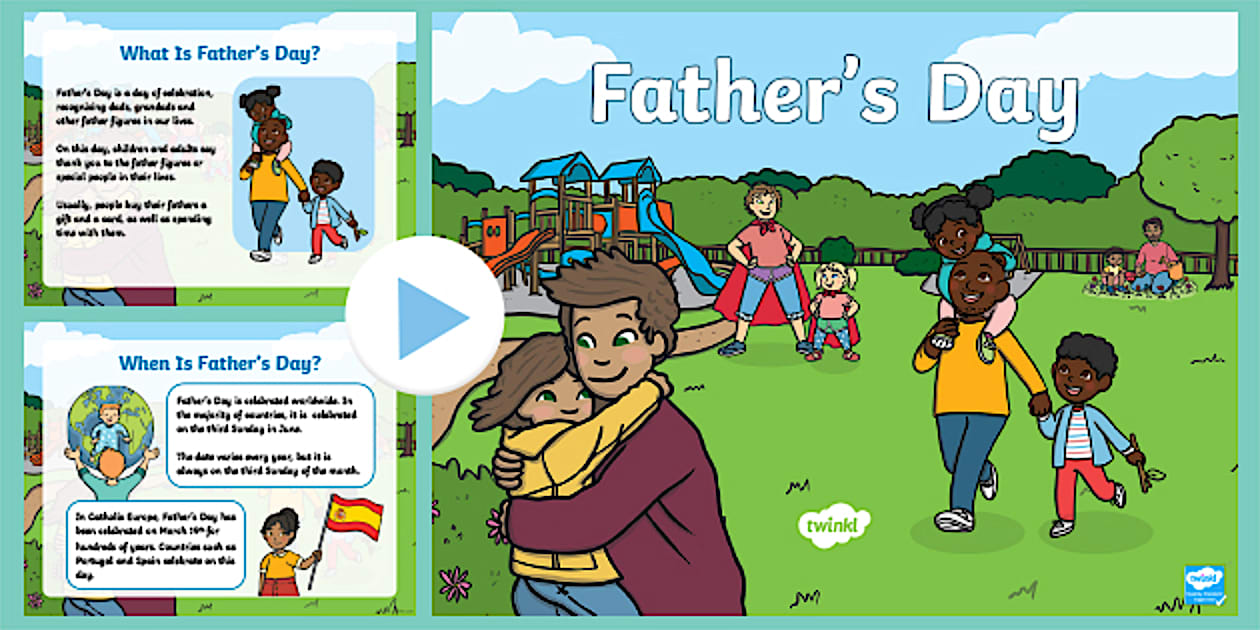 KS1 Father's Day Information PowerPoint (teacher made)