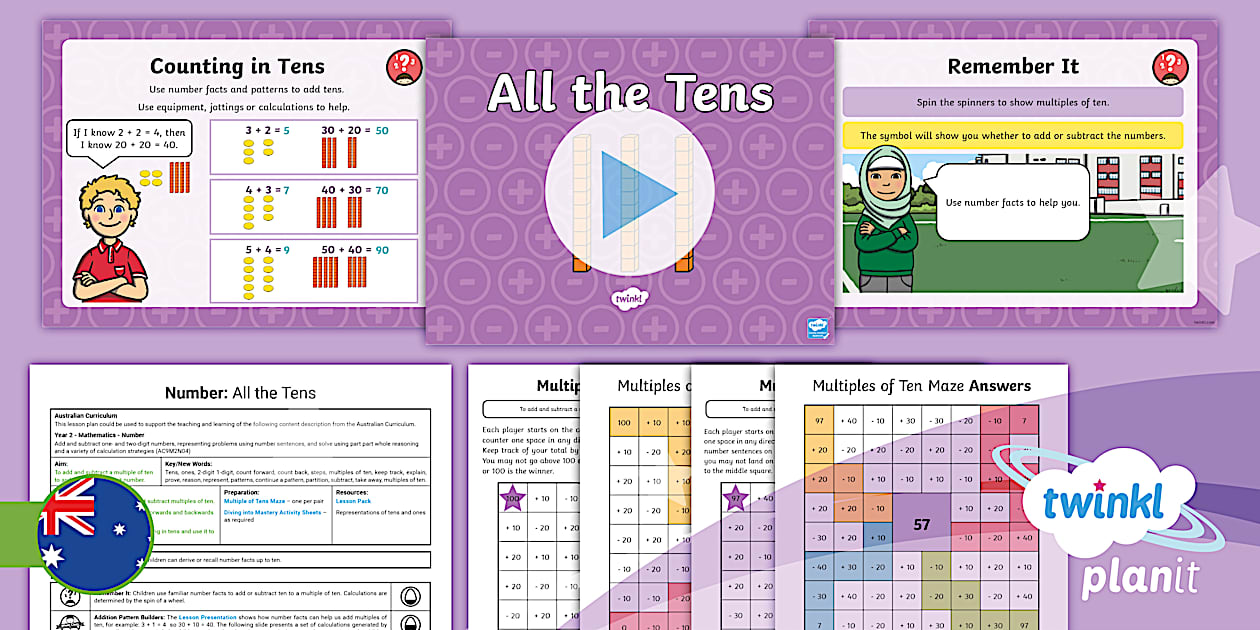 Year 2 Addition and Subtraction Strategies Lesson 5 - Twinkl