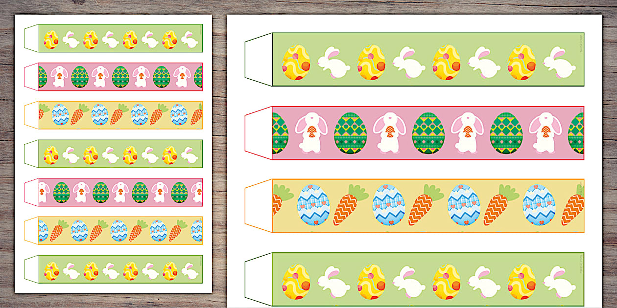 Easter Paper Chains | Twinkl Party