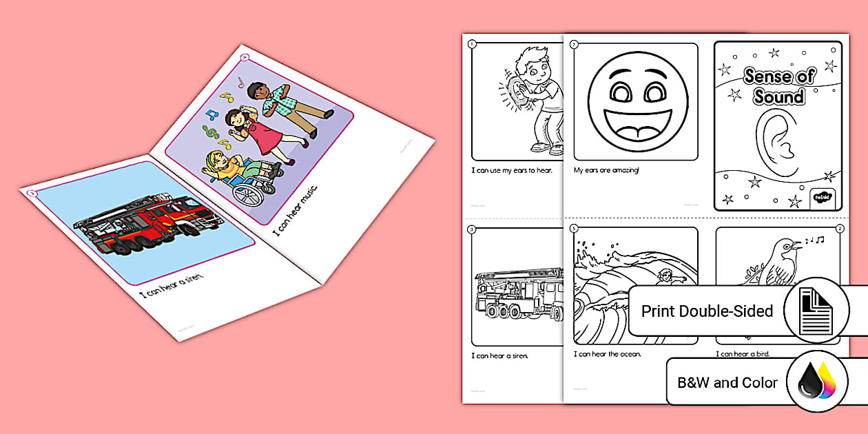 Sense of Sound Early Emergent Reader (Teacher-Made) - Twinkl