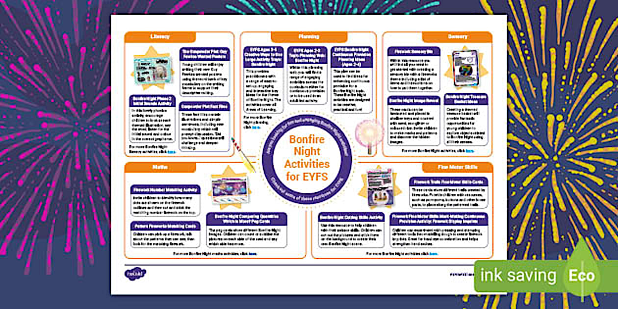 EYFS Bonfire Night Activities | Twinkl (teacher made)