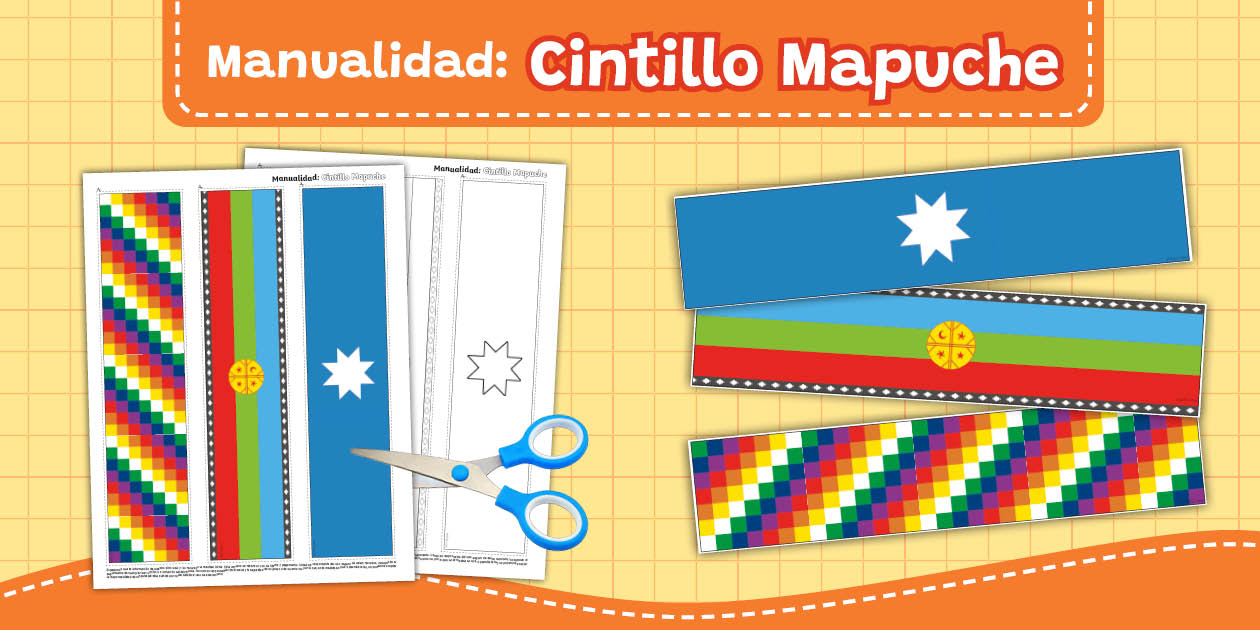 Manualidad | Cintillo Mapuche | Pueblos Originarios - Twinkl