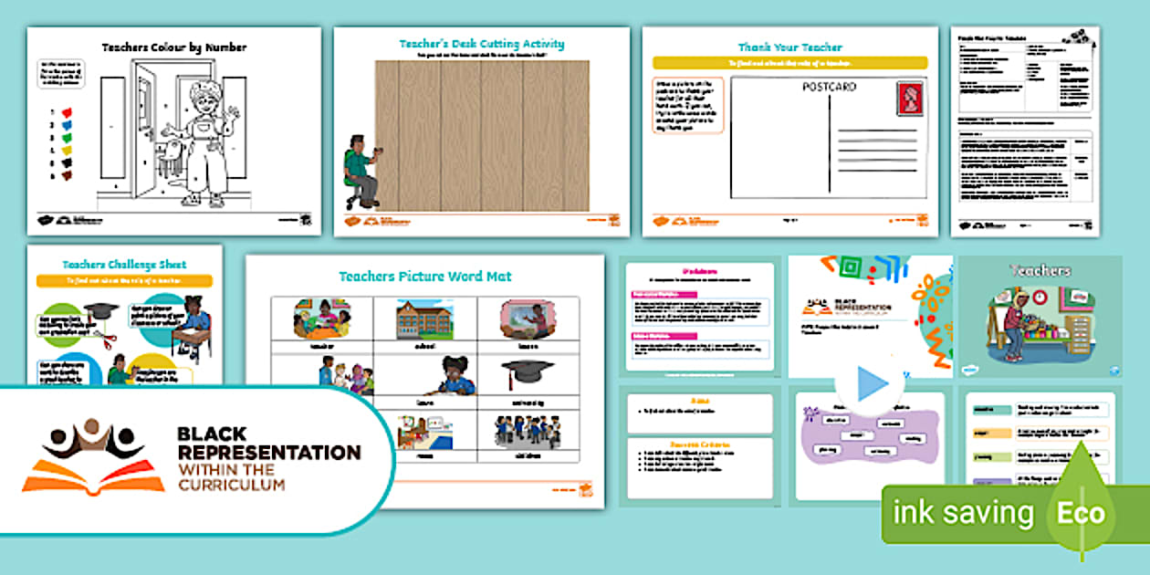 EYFS People Who Help Us: Teachers (teacher made) - Twinkl