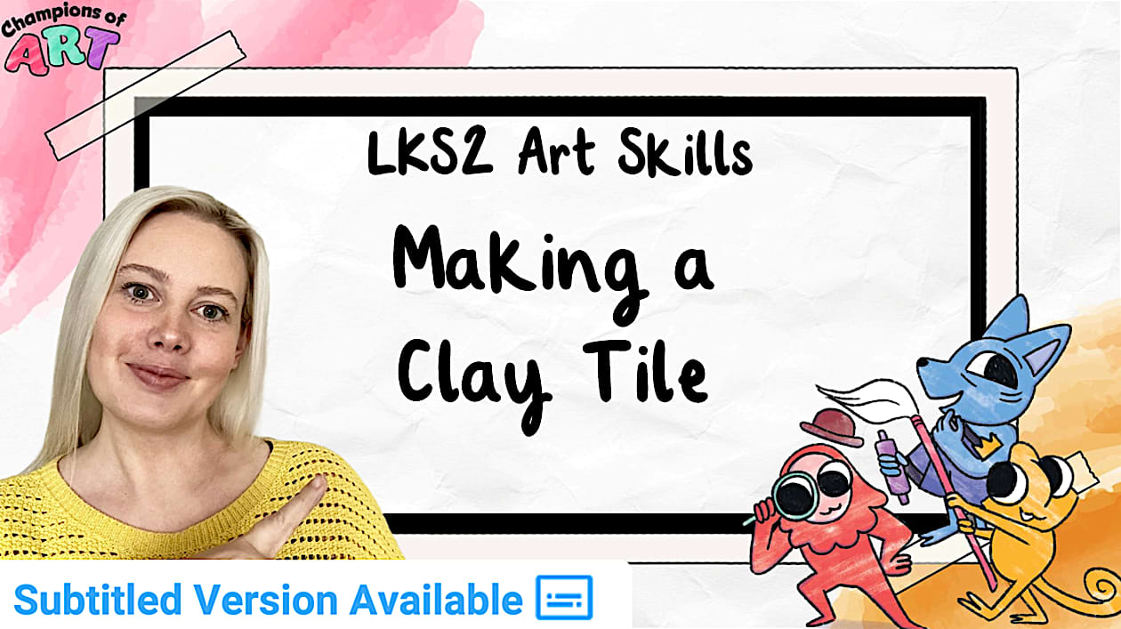 Making a Clay Tile - Art Concept Video