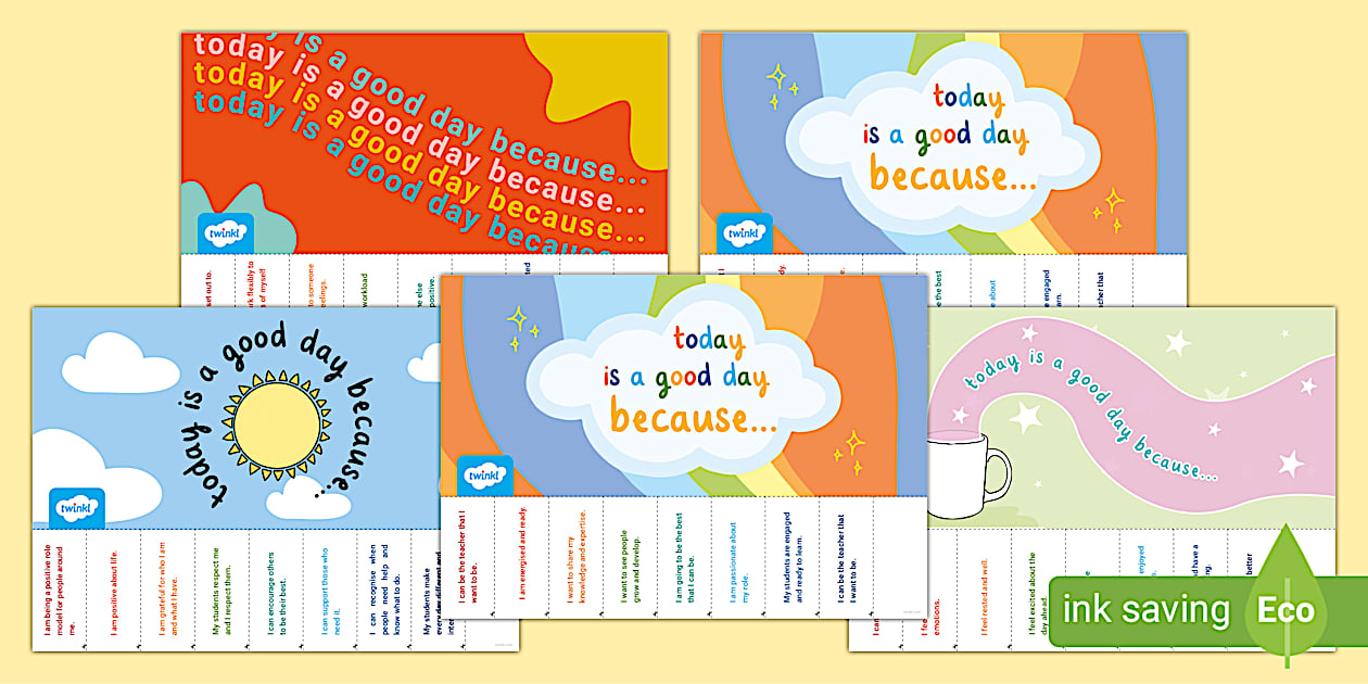 Staff Wellbeing Positive Affirmations Tear-Off Strips