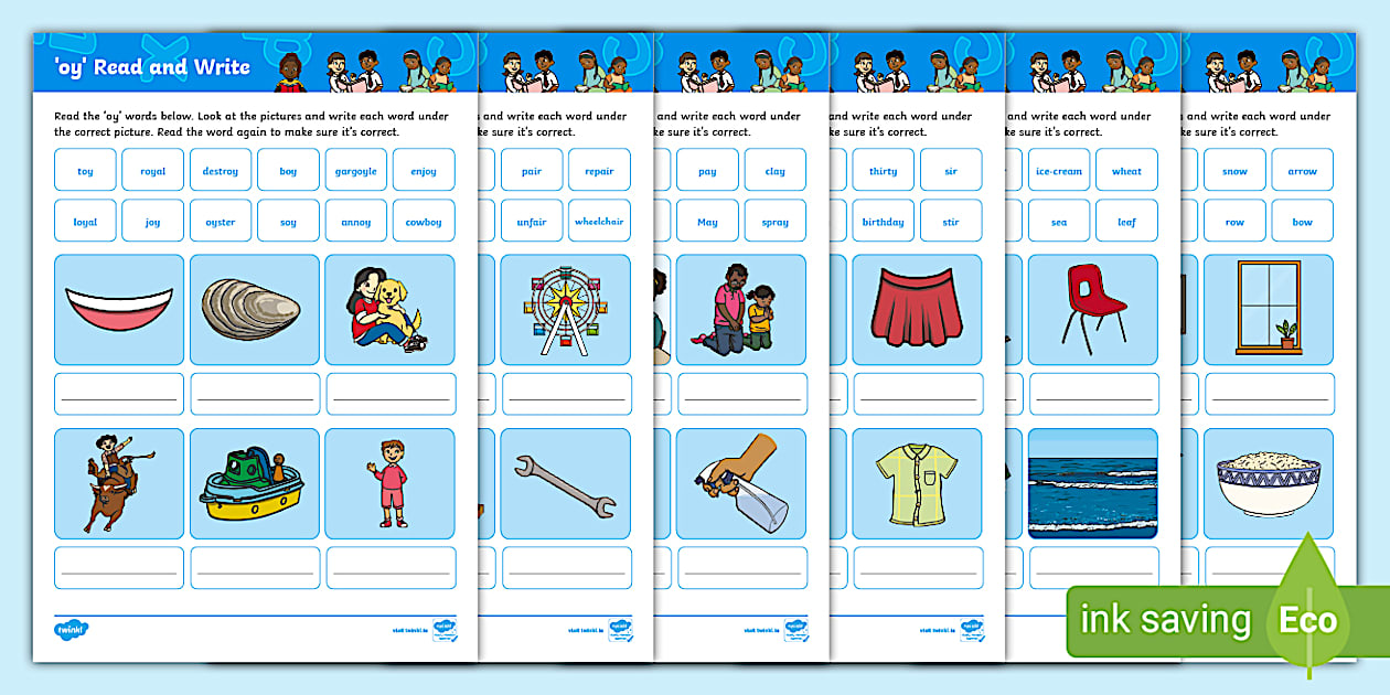 Blend, Read and Write Activity Sheets (teacher made)