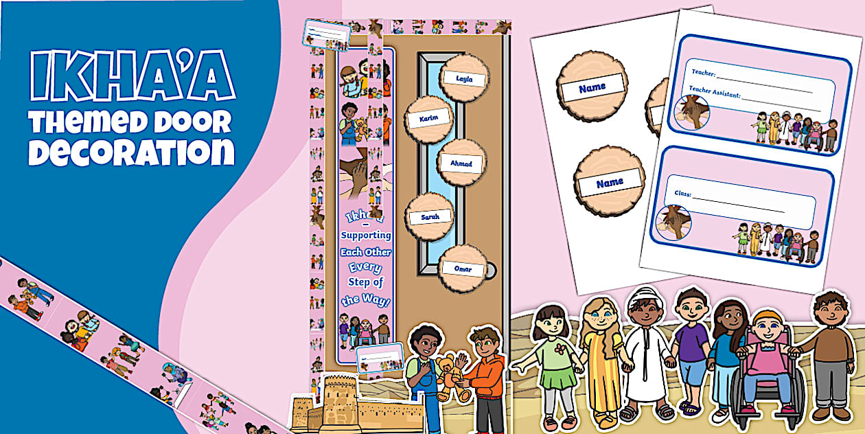 Ikha'a Themed Door Display