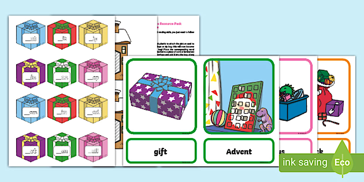 Christmas Phonics Fun Bumper Pack (teacher made) - Twinkl