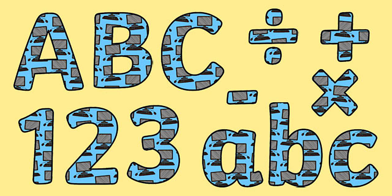 👉 Computer Area Display Lettering (teacher made) - Twinkl
