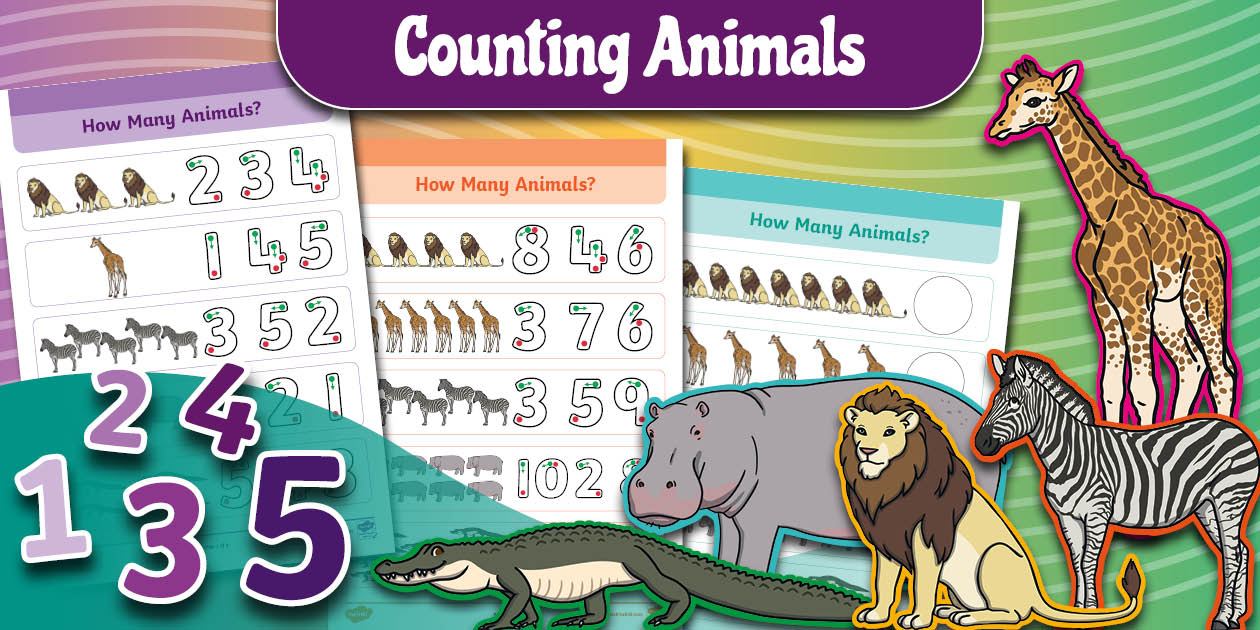 👉 EAL Counting Animals for Younger Learners