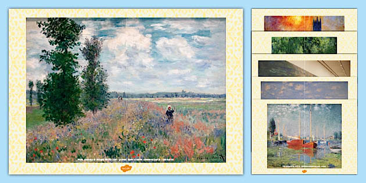 Claude Monet Photo Pack | Primary Resources - Twinkl