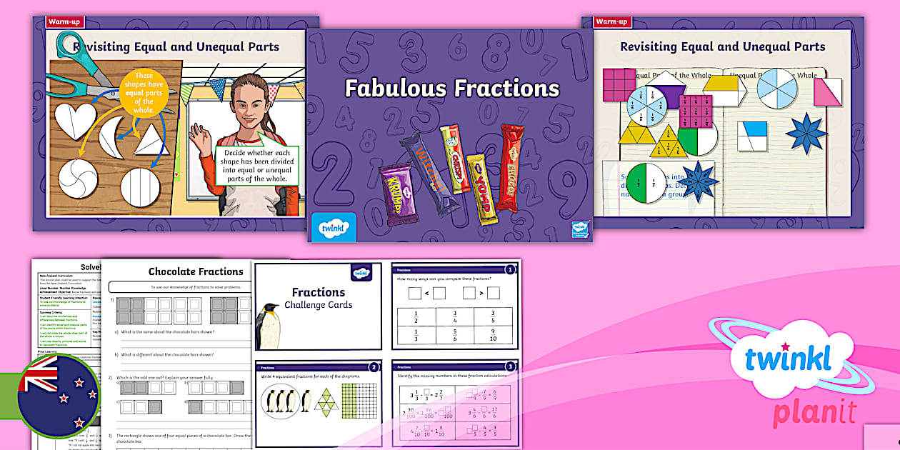 Level 3 Number Knowledge: SolveIt Fabulous Fractions