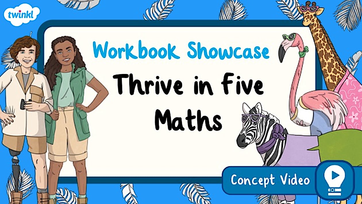 👉 What Are the Twinkl Study Squad Thrive in Five Maths Workbooks? | Product