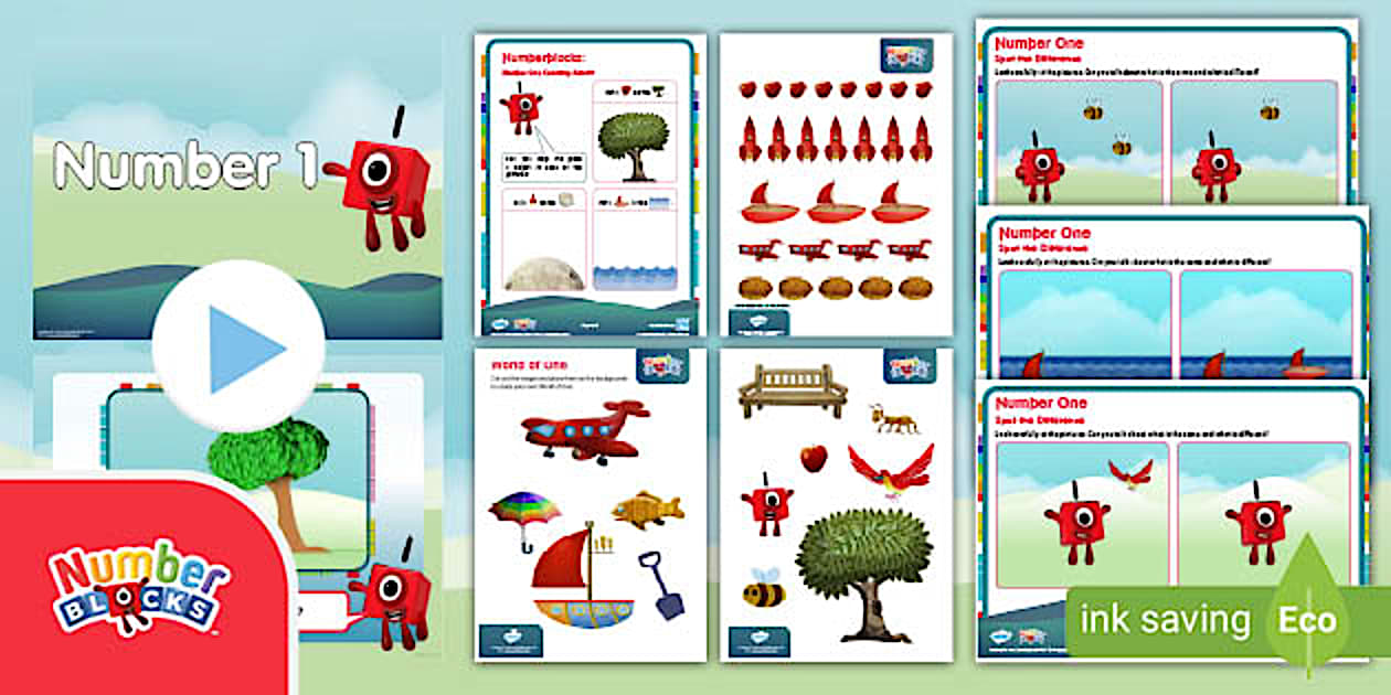 Numberblocks: 1 Wonderful World Resource Pack - Twinkl