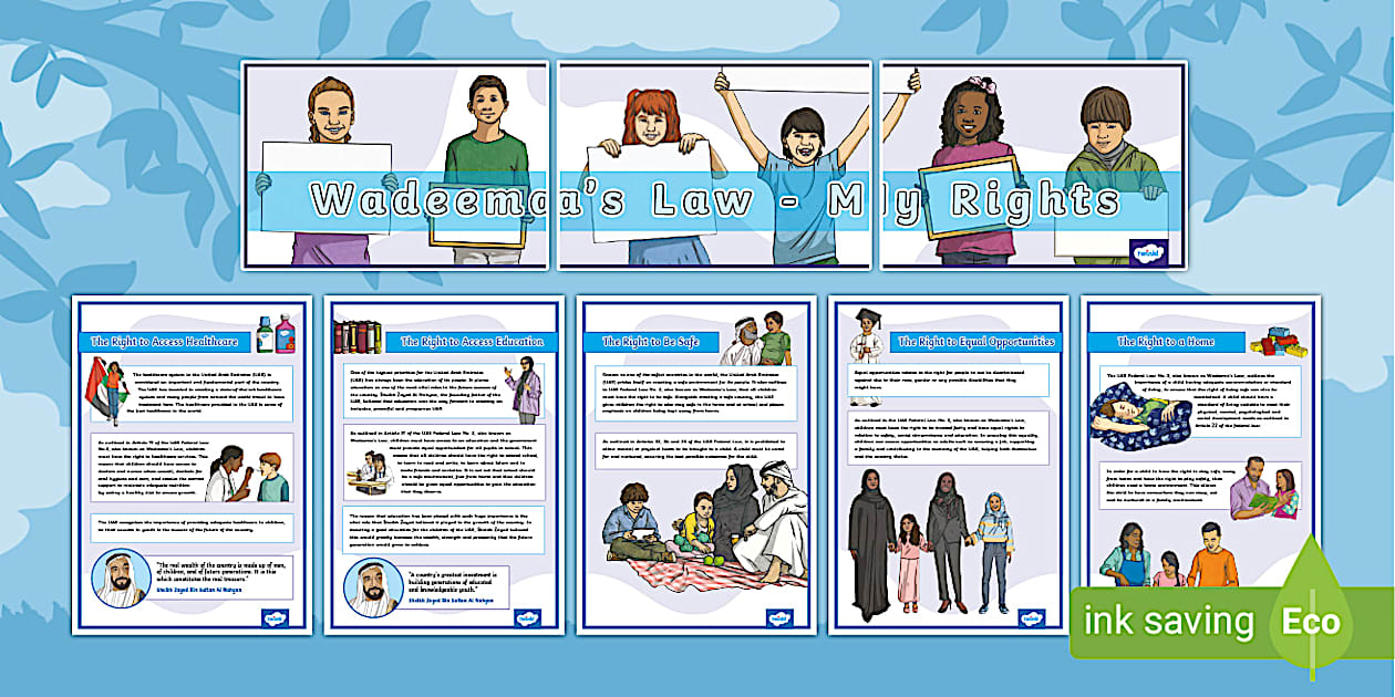 Emirati Children's Day Information Poster Display - Twinkl