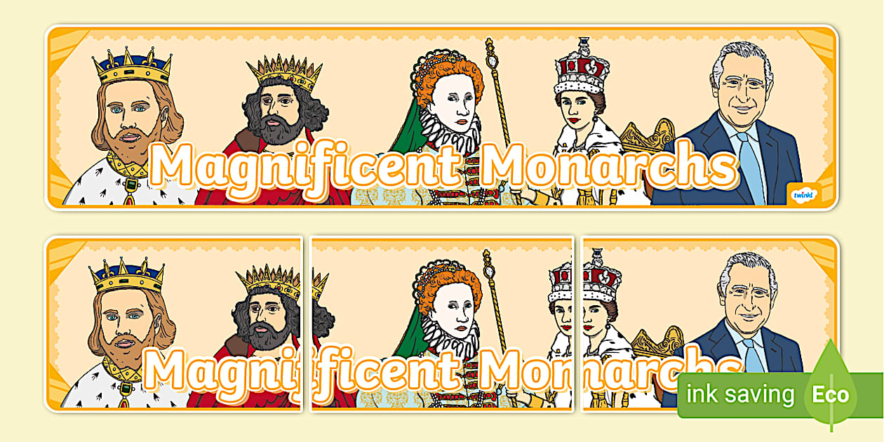 Magnificent Monarchs Display Banner (teacher made) - Twinkl