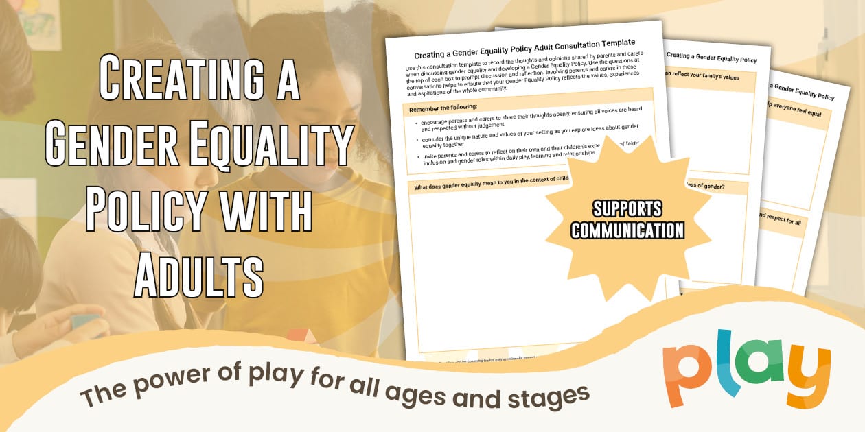 Gender Equality Policy - Adult Consultation Template