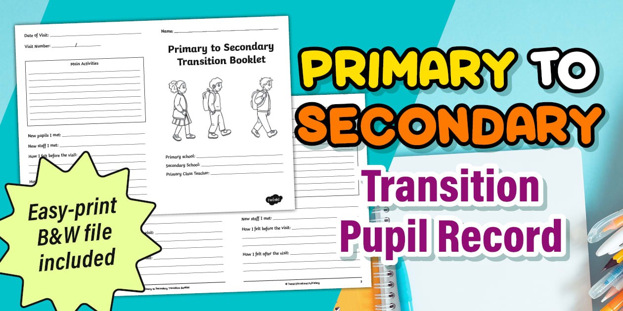 Primary to Secondary Transition Pupil Record